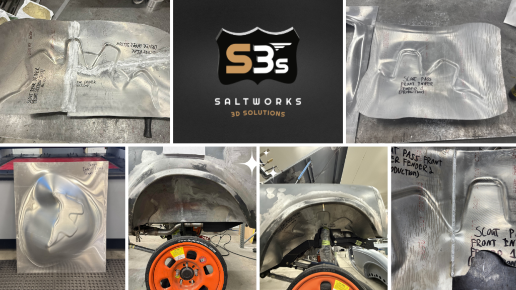 Inner Fender Fabrication in Full Swing for the ’65 Scout Build